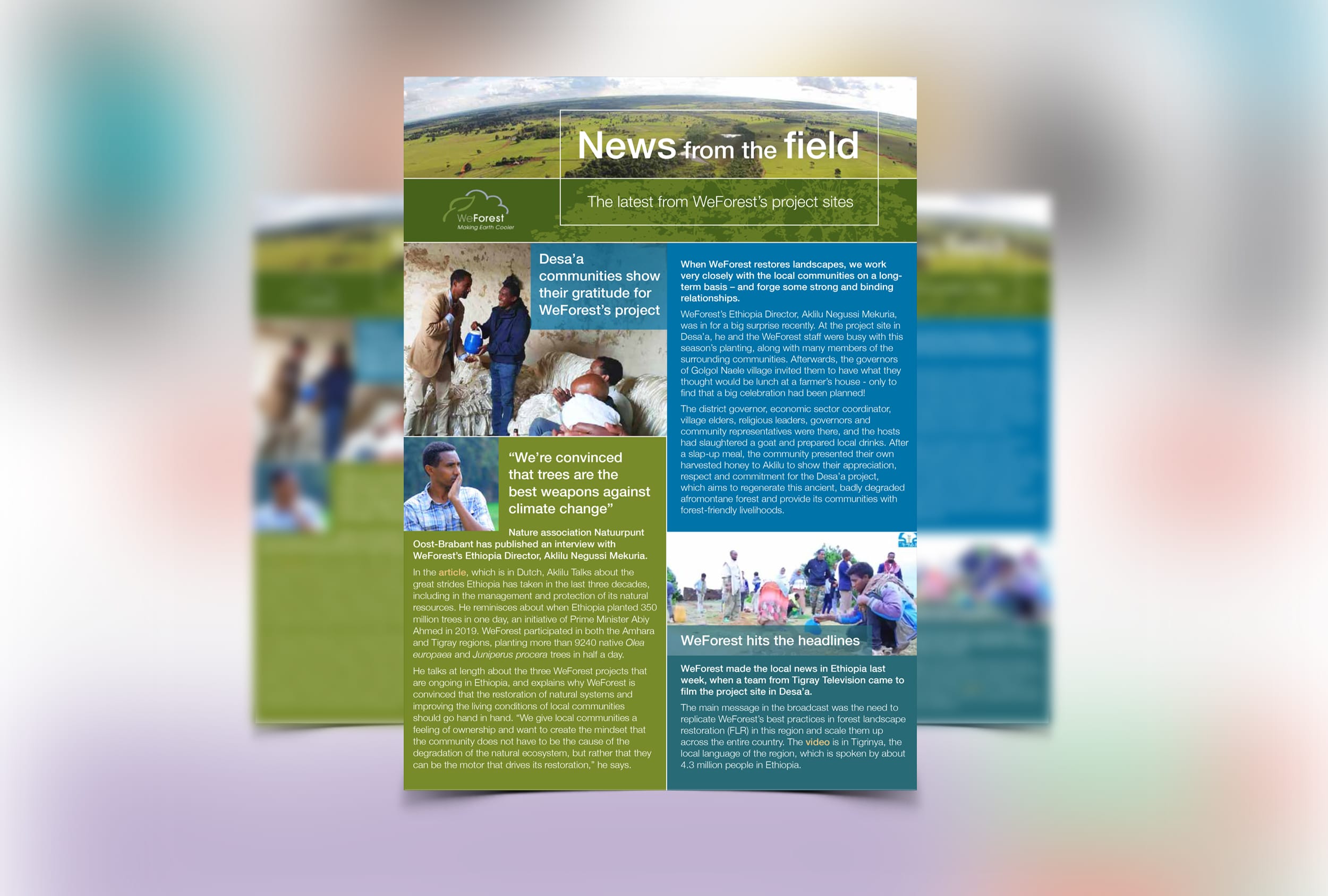 Ethiopian Stories: Recent Field News