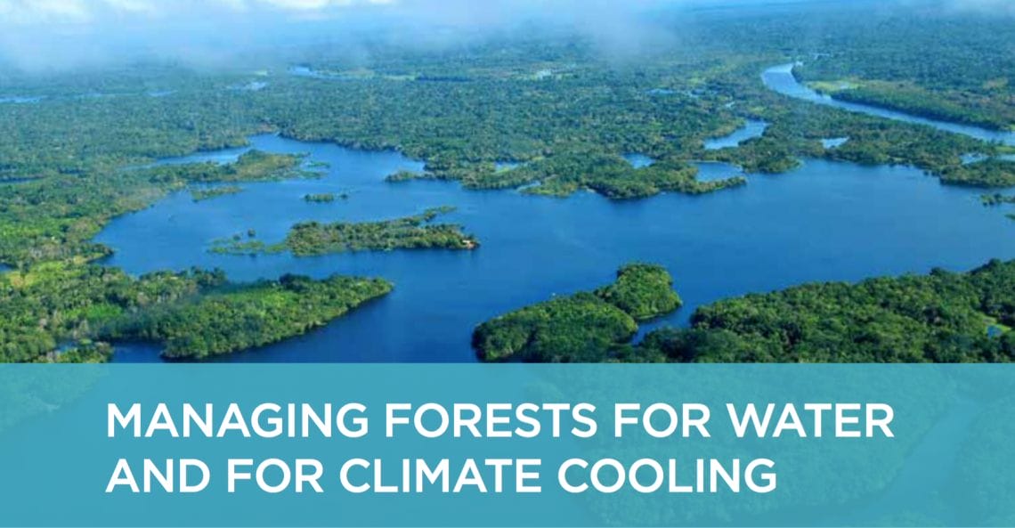 Managing Forests for Water and Climate Cooling - WeForest