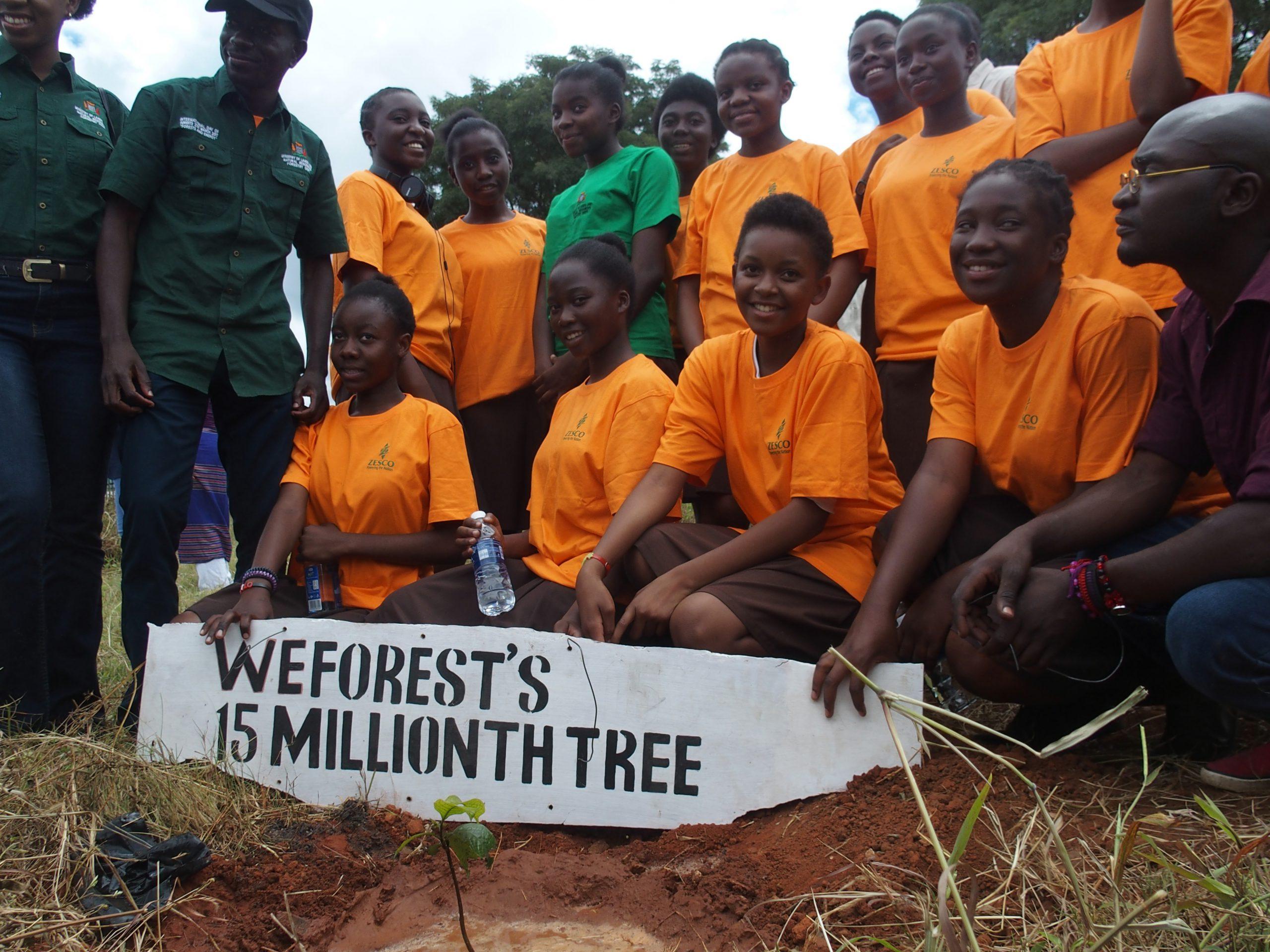 Together we planted 15 million trees! - WeForest